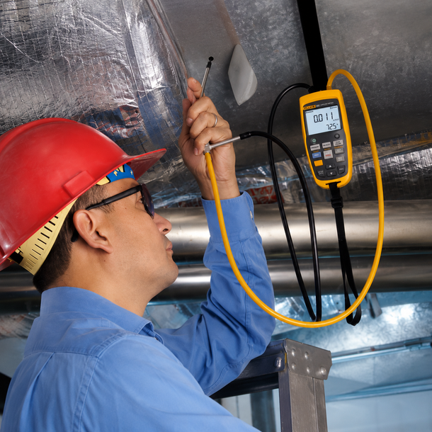 Fluke 922 Airflow Meter / Micromanometer – Pressure, Velocity & Airflo ...