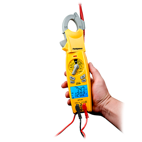 FIELDPIECE True RMS Clamp Meter with Swivel AAC Clamp Head – HVACDIRECT ...