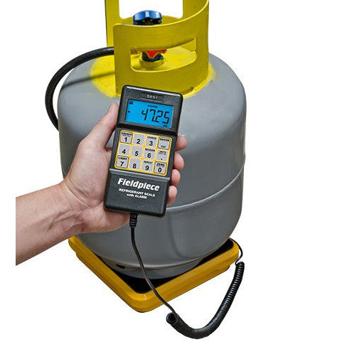 FIELDPIECE Economy 50 kg Refrigerant Weighing Scales with Case—Perfect ...