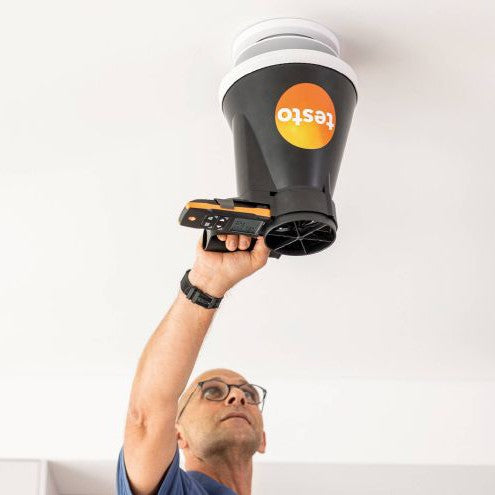 Testo 417 Compact Vane Anemometer with Funnel Set – HVACDIRECT PTY. LTD.